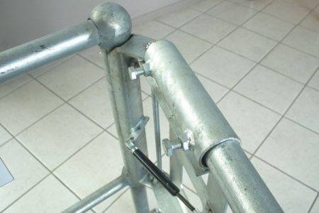 Ball-Fence Gates with hoop - Spacepac Industries