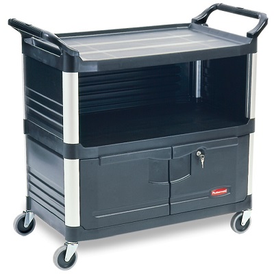 Extra Large Cart Folding Trolley - One Basket - Spacepac Industries