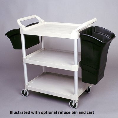 Utility cart 800mm L x 413mm W x 914mm H - Spacepac Industries