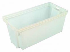 Nally 118L Solid Plastic Crate - Spacepac Industries
