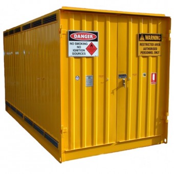 Dangerous Goods Store 240x260x470cm 6700Litre - Spacepac Industries