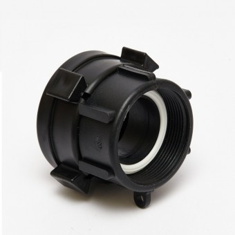 IBC Adaptor-Din 61 60mm x 6mm buttress thread to 2" BSP female ...