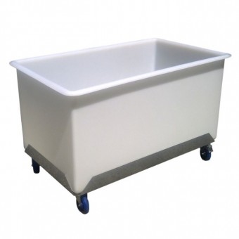 Rectangular Sided Tub 650L, Dolly and Raising Base are optional ...