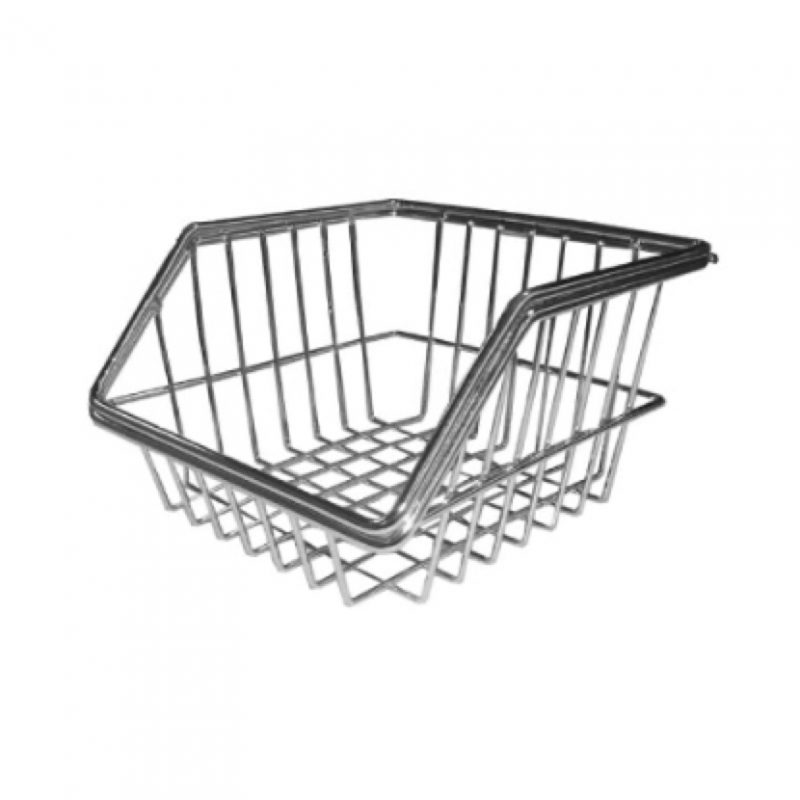 Chrome wire catheter basket, SML horizontal - 400D x 135W x 130H ...