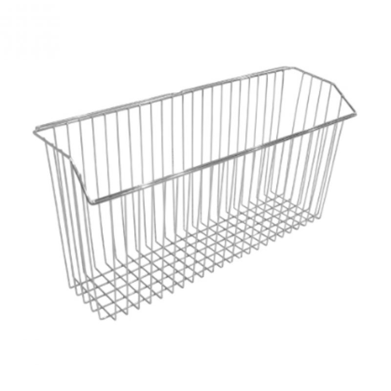 Chrome wire catheter basket, vertical - 600D x 130W x 150H - Spacepac ...