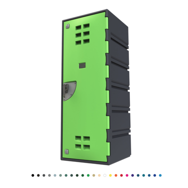 Poly Lockers C Series 490wide x 485deep - Spacepac Industries