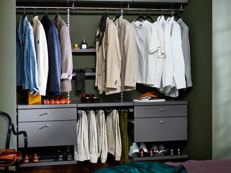 Elfa Walk-In-Closet - Spacepac Industries