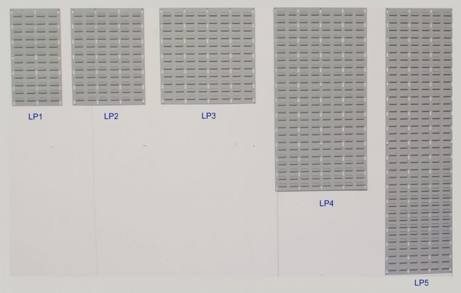 LP3 Louvred Panel 630x635mm - Spacepac Industries