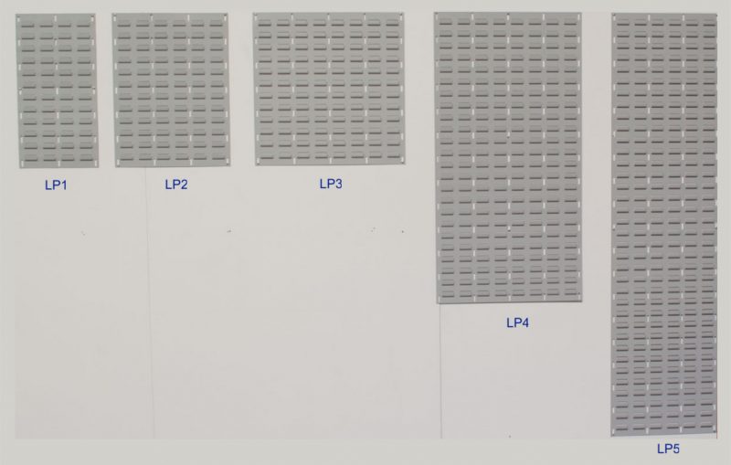 LP2 Louvred Panel 476x635mm - Spacepac Industries