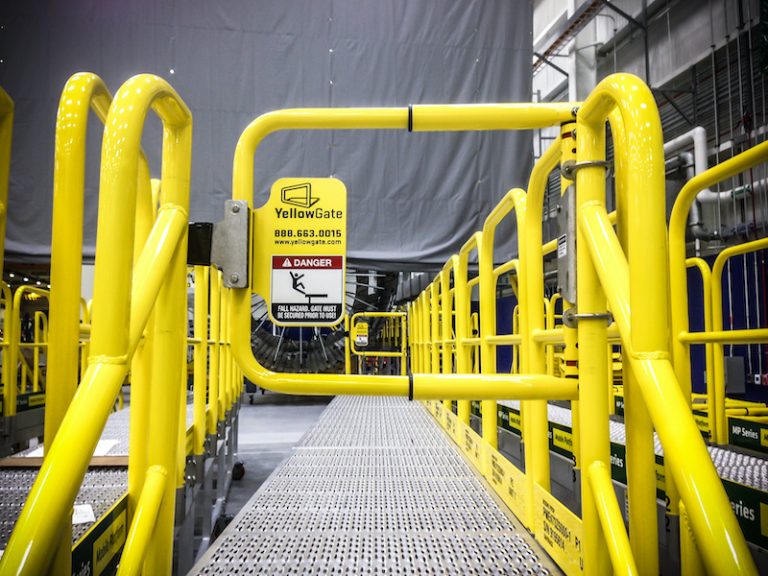 YellowGate Adjustable Safety Swing Gate - Spacepac Industries