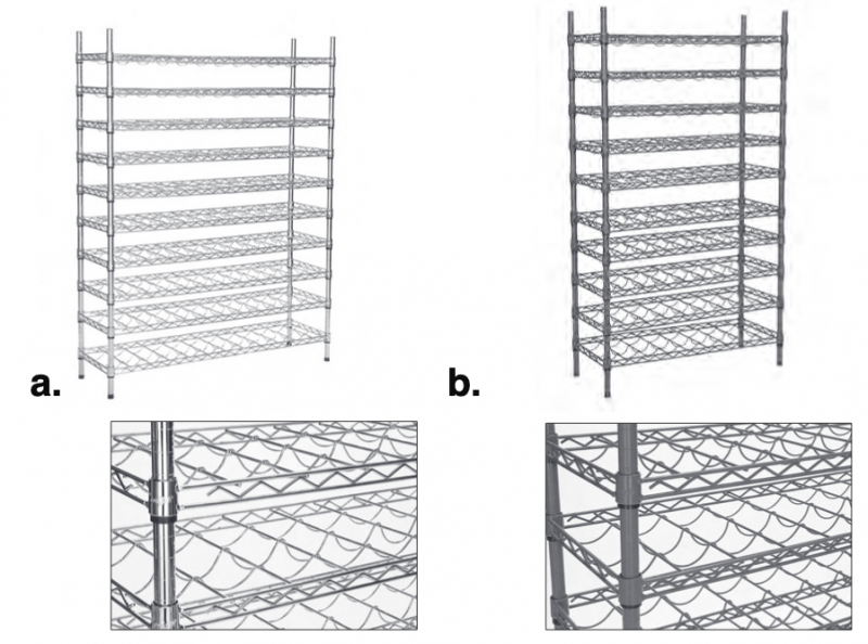 Round Post Wine Racking - Spacepac Industries