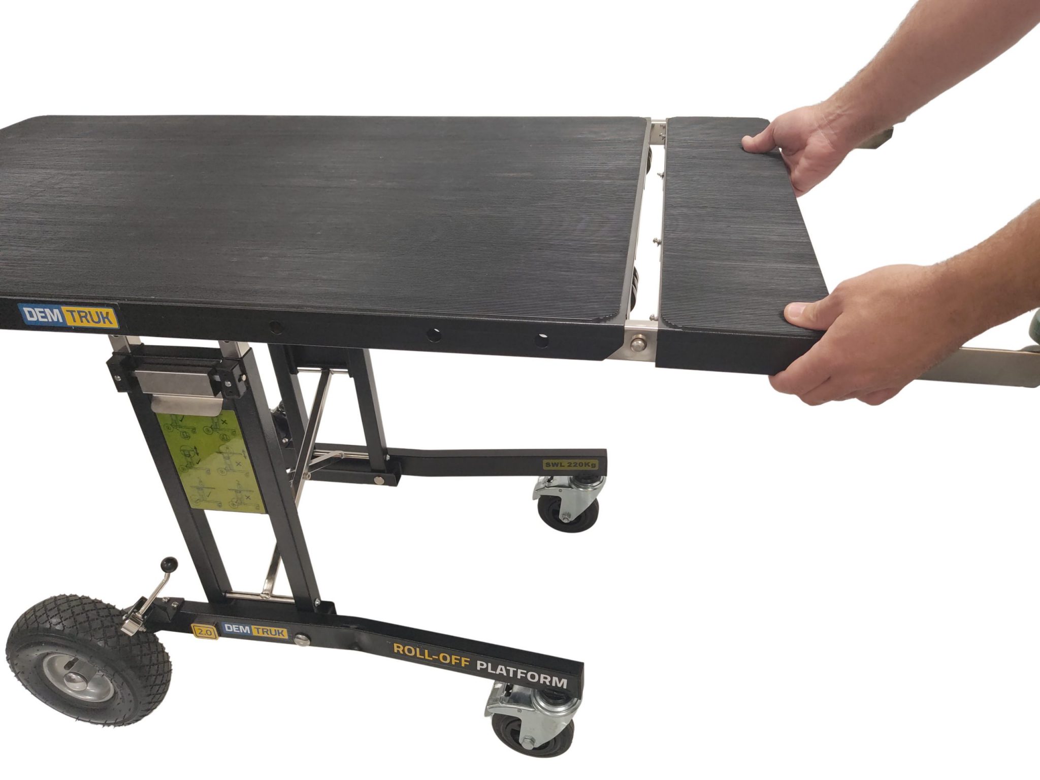 Demtruk Folding Cart DELUX 2.0 - load 220 kg - Spacepac Industries